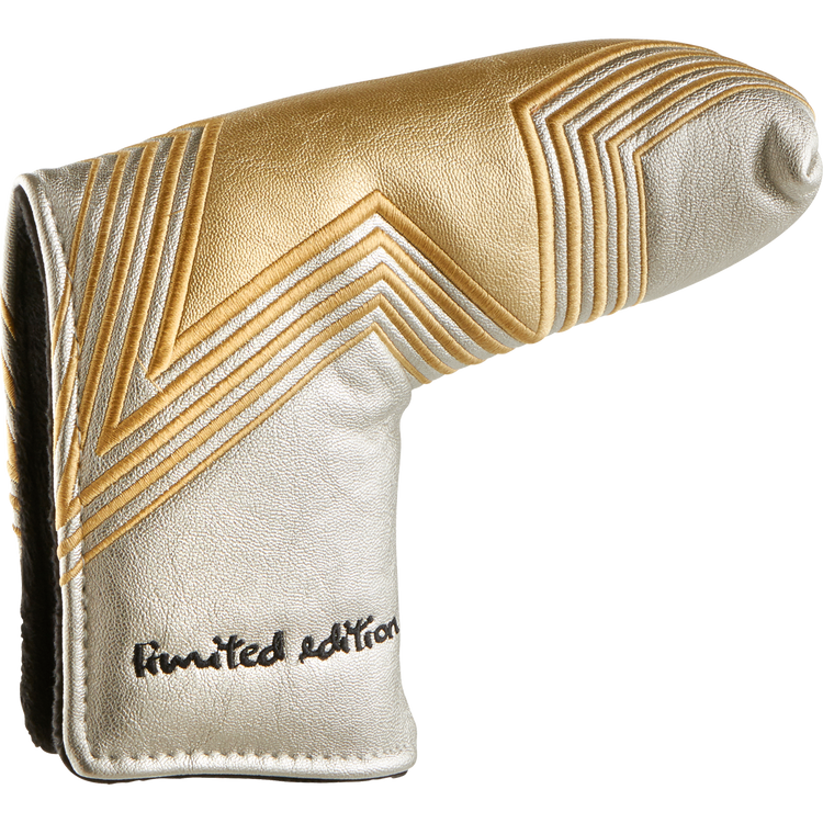 Putter Headcover Silver/Gold from VEGA Golf. Worldwide shipping