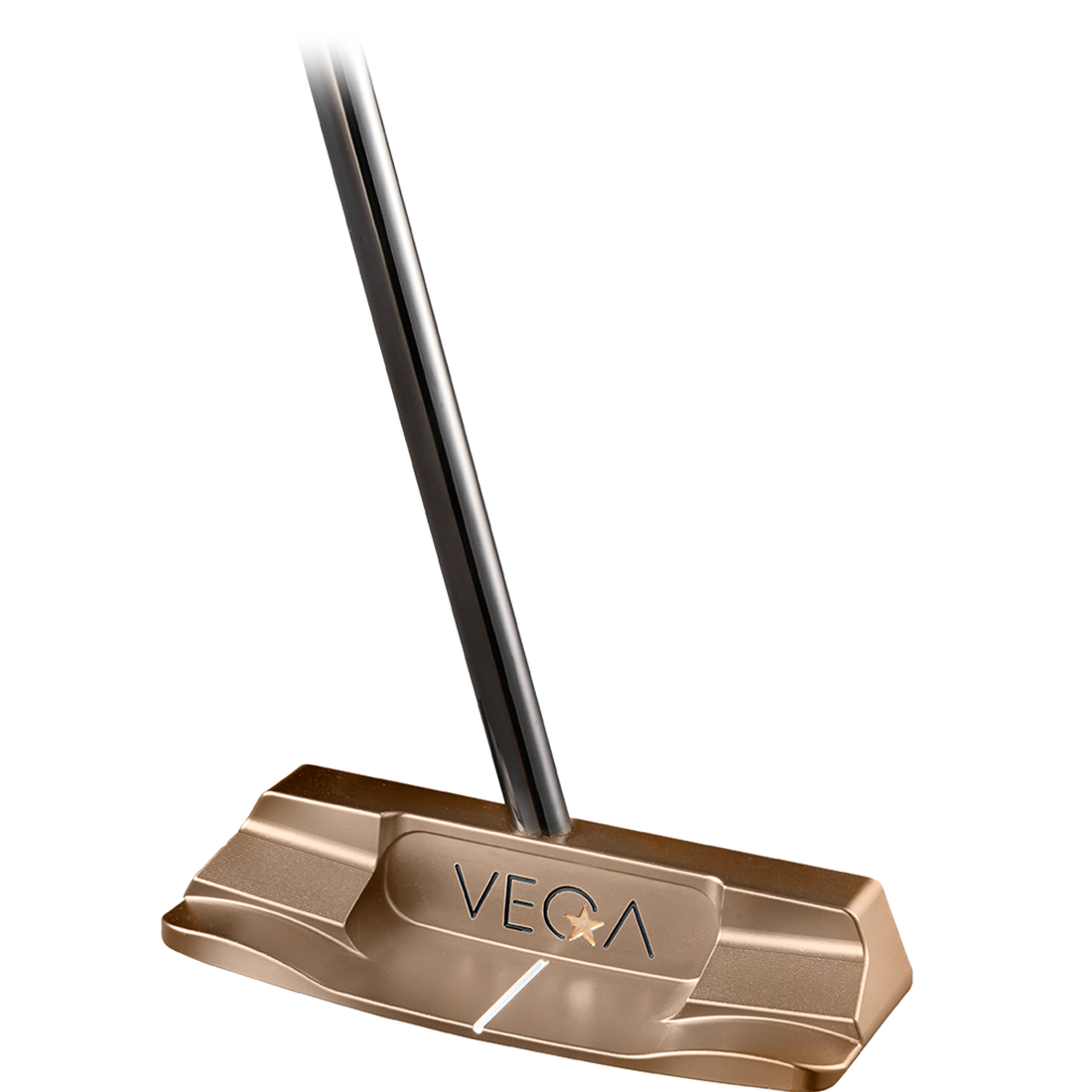 VEGA Merak Gold LB Centre Putter from VEGA Golf. Worldwide shipping