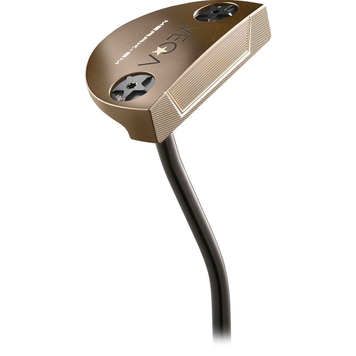 VEGA Merak Gold SM Heel Putter from VEGA Golf. Worldwide shipping