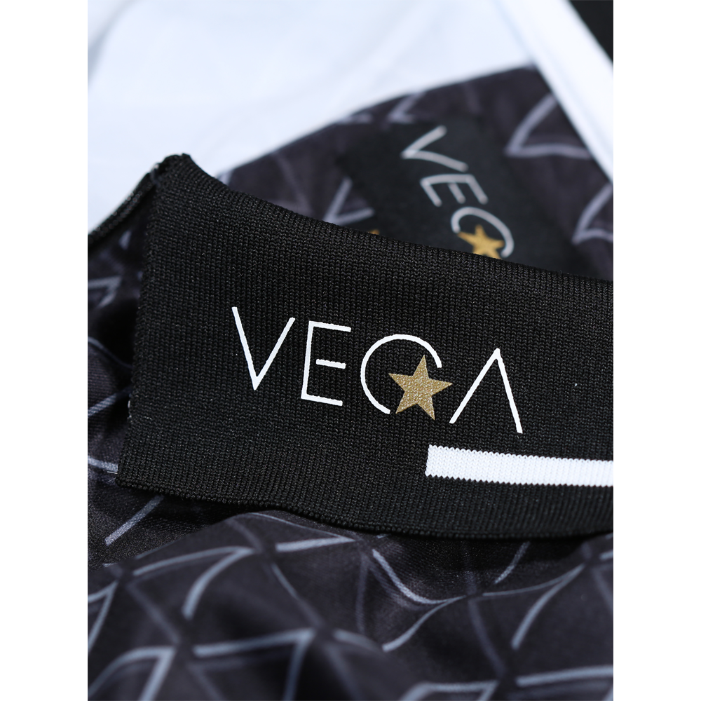 VEGA Tokyo Printed Jersey Polo Black – VEGA Golf