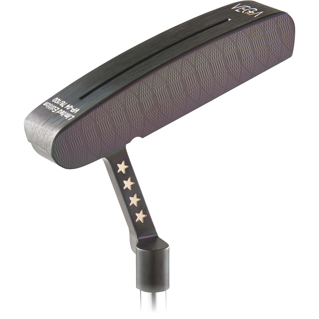 VP-04 Black Rainbow Putter from VEGA Golf. Worldwide shipping